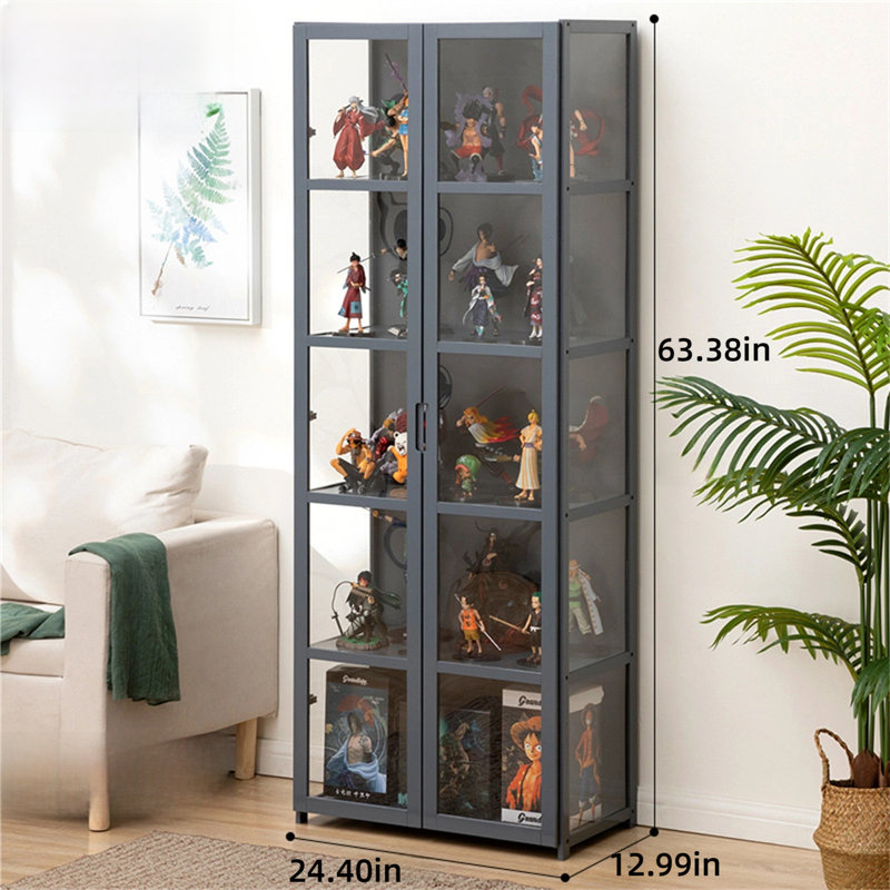 Ebern Designs [black Matte Multi-tier Storage System]solid Bamboo Frame ...